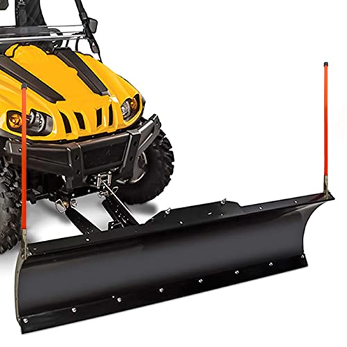 C CLINK 36" Snow Plow Markers Blade Guides Orange 3/4'' Thickened Material Never Break Stainless Steel Joint Fit for Blizzard Boss SNO-Way Western Snowplows & Many More Pickup Truck SUV UTV ATV