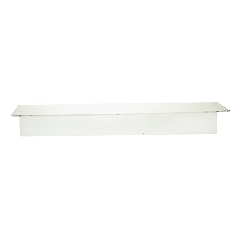SOURCEONE.ORG Source One Deluxe 12, 16 & 24 Inch Clear Acrylic Floating Wall Mount Shelves, Sold in Sets of Two (24 Inch)