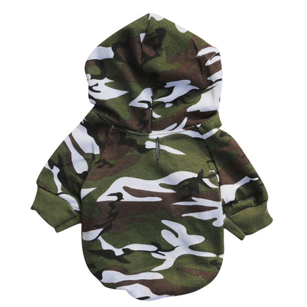 IEason Pet Clothes, Puppy Pet Dog Clothes Sweatshirts (L, Green)