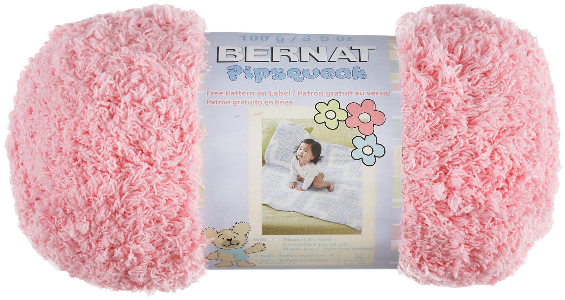 Bernat Tickle Me Pink Pipsqueak Yarn 12/Pk 12 Pack