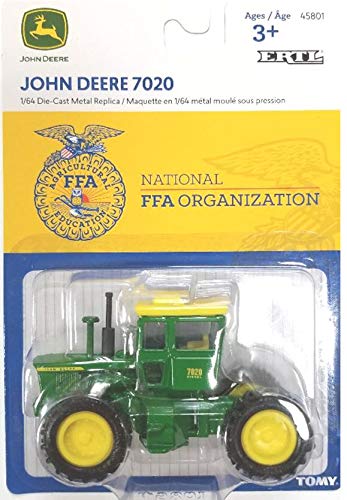 John Deere 1/64 Scale 7020 Tractor with FFA Logo