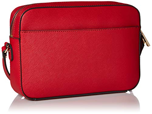 Karl Lagerfeld Paris womens Maybelle Camera Crossbody Bag Cross Body, Crimson Combo, One Size US