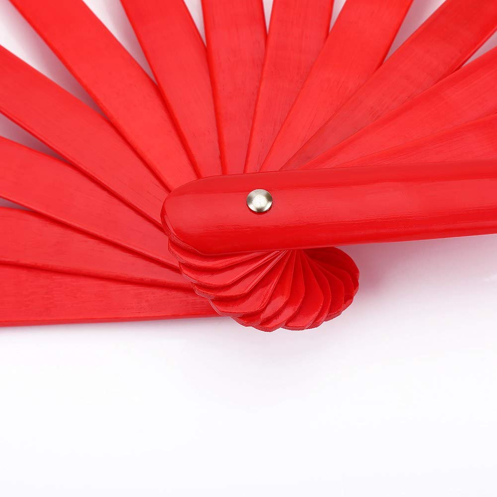 AUHX Chinese Fan, Dance Fans Environmental Sturdy Colorfast for Training for Practice