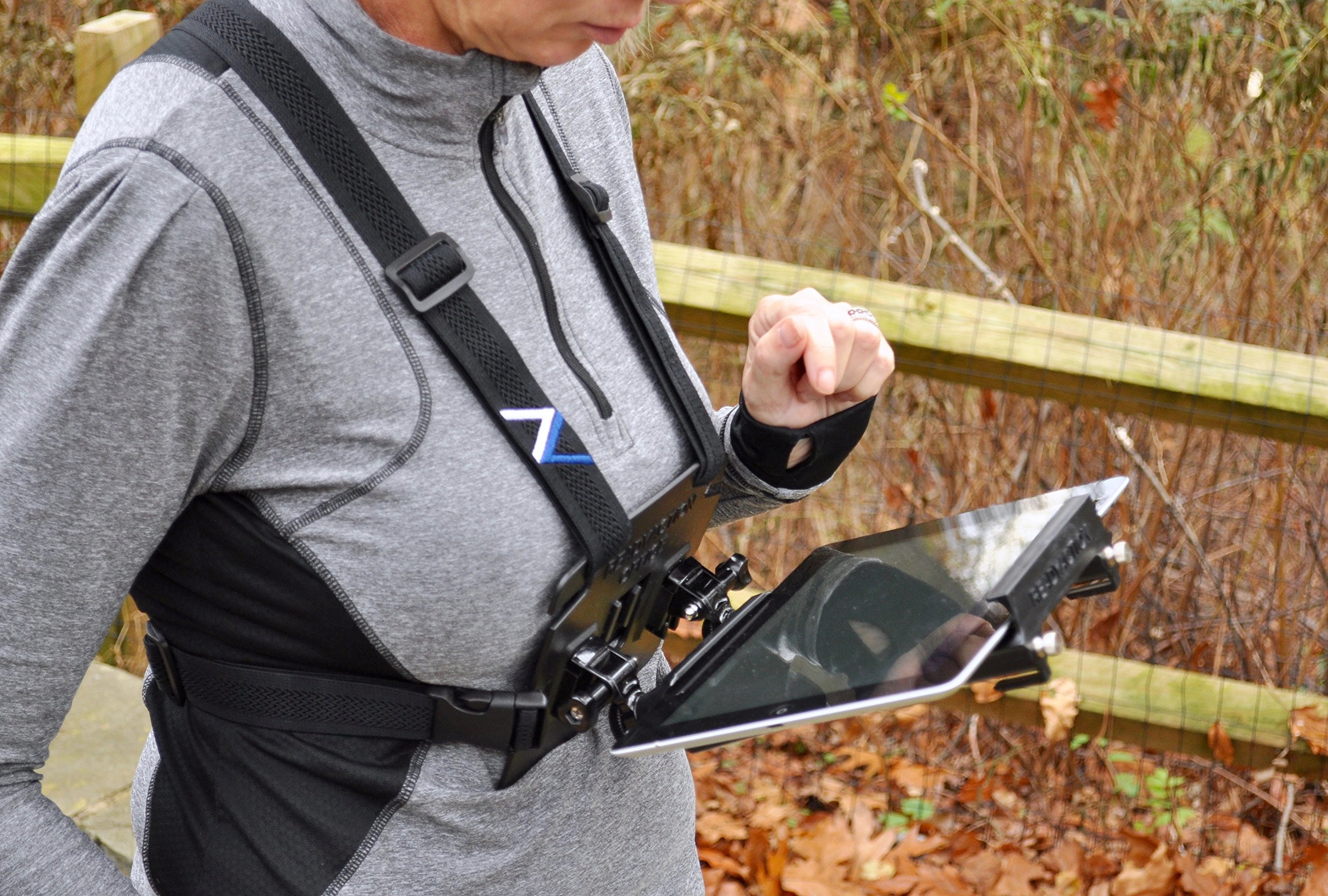 READYACTION Office Pro XL- Chest Harness for iPad Pro (12.9") and Similar XL Tablets