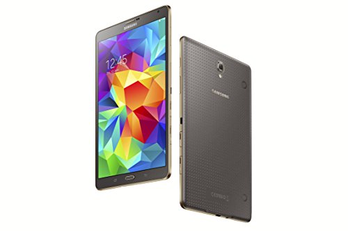 Samsung Galaxy Tab S 8.4" Tablet (Titanium Bronze SM-T700NTSEXAR 32GB SSD)