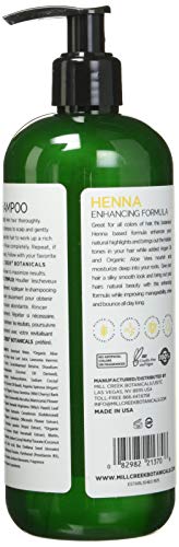 Mill Creek Henna Shampoo(Natural & Organic) - 16 fl. oz. (473ml)