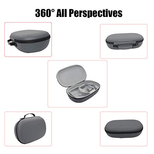 Quest 2 VR Gaming Headset Touch Controller Accessories Kit Oculus Quest 2 Case Accessories, Lightweight Portable Safeguard Hard Travel Storage Bag