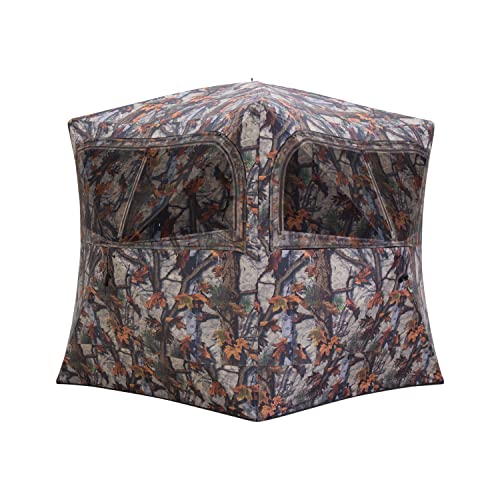 Barronett Blinds GR351BT Grounder 350 Pop up Portable Blind, Woodland Camo