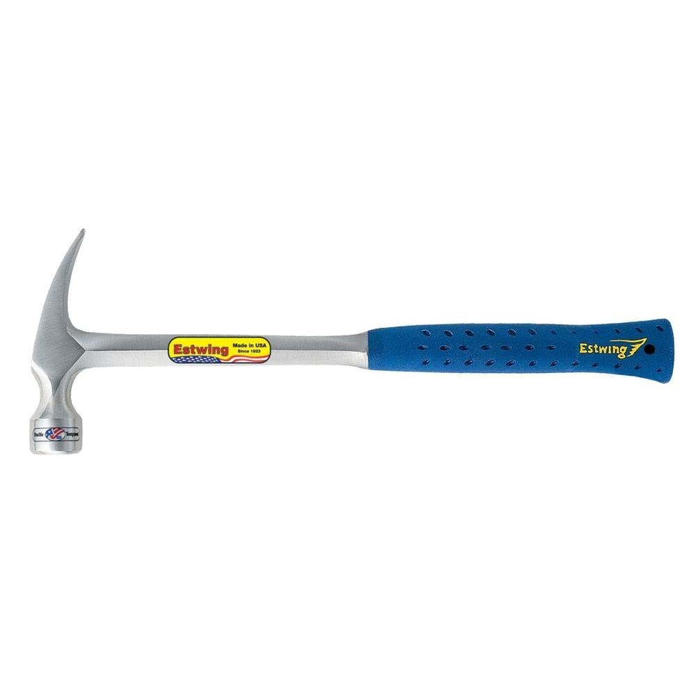 Estwing E3-24SM Framing Hammer, Milled Face, 24-Ounce, 16-Inch, Vinyl Shock Reduction Grip