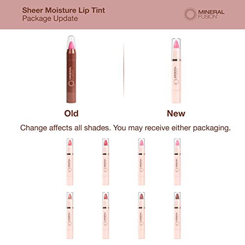 Mineral Fusion Glow Sheer Moisture Lip Tint By Mineral Fusion, Sheer finish, 0.1 oz