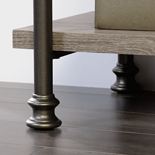 Sauder Canal Street 5-Shelf Bookcase, Northern Oak finish