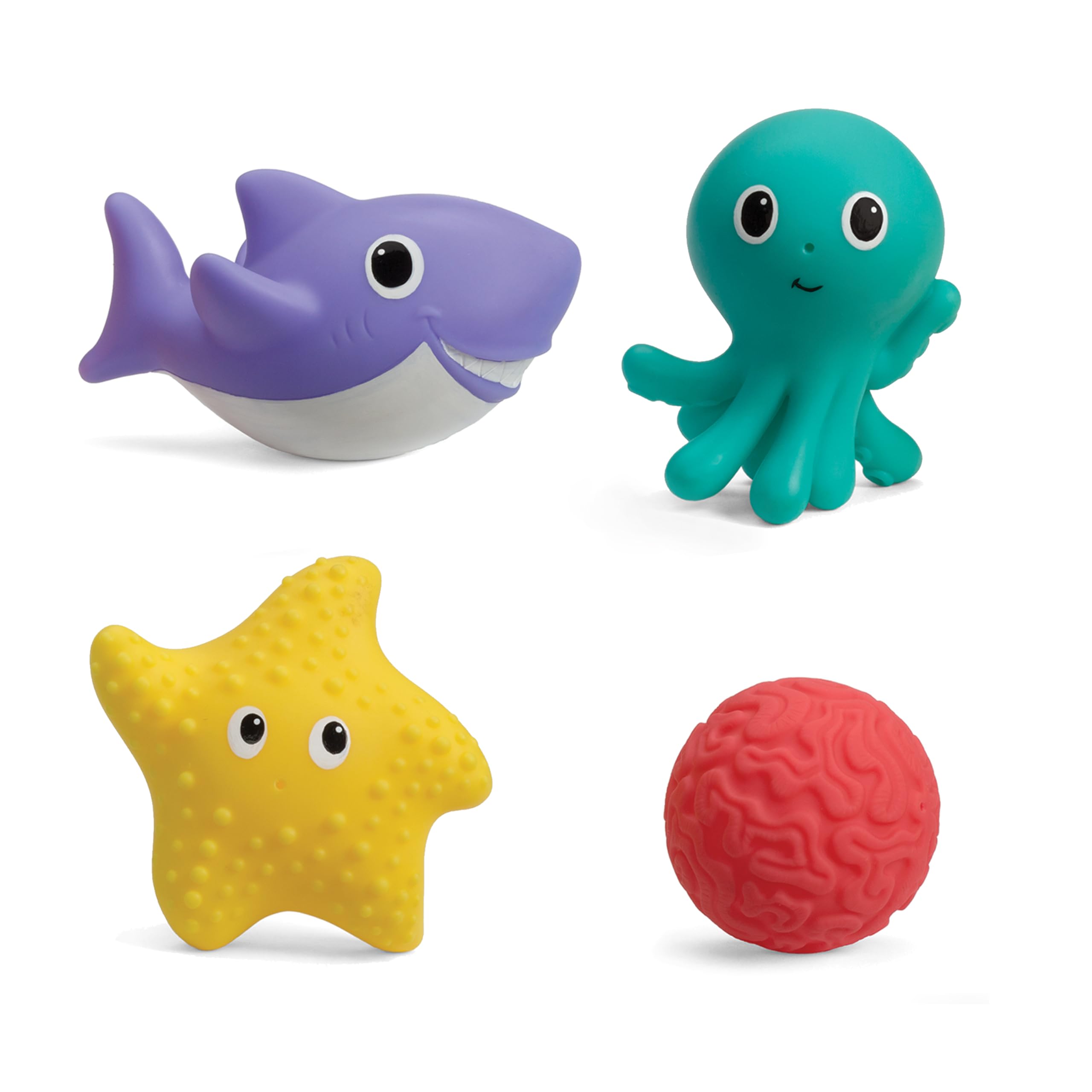 Infantino Aquarium Bath Squirters, 8 Piece Set