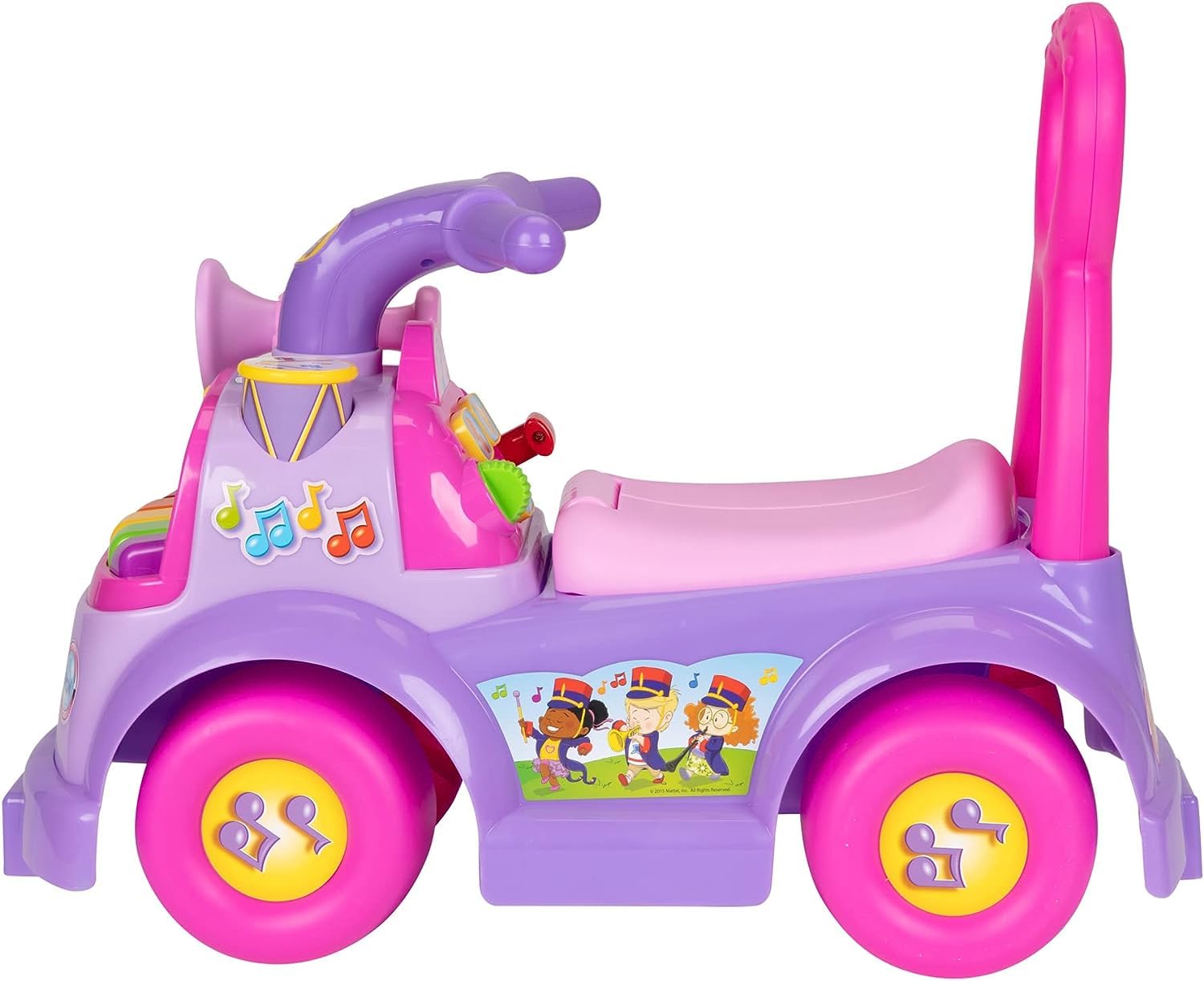 Fisher Price Music Parade Purple Ride-On with 5 Different Marching Tunes! [Amazon Exclusive]