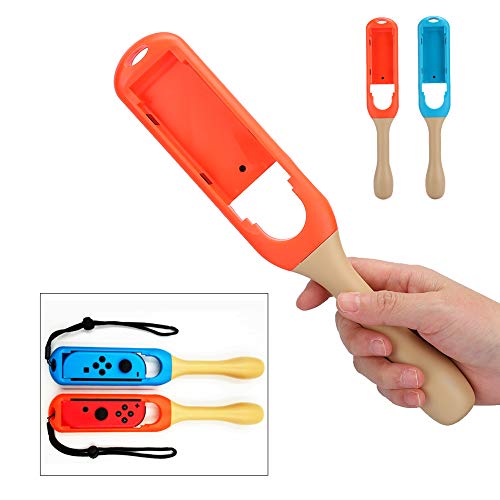 Raguso Game Drumsticks, Lightweight Durable Simple Design Game Drum Stick Long Service Life for Drumming Game for Switch Action Accessory Kit