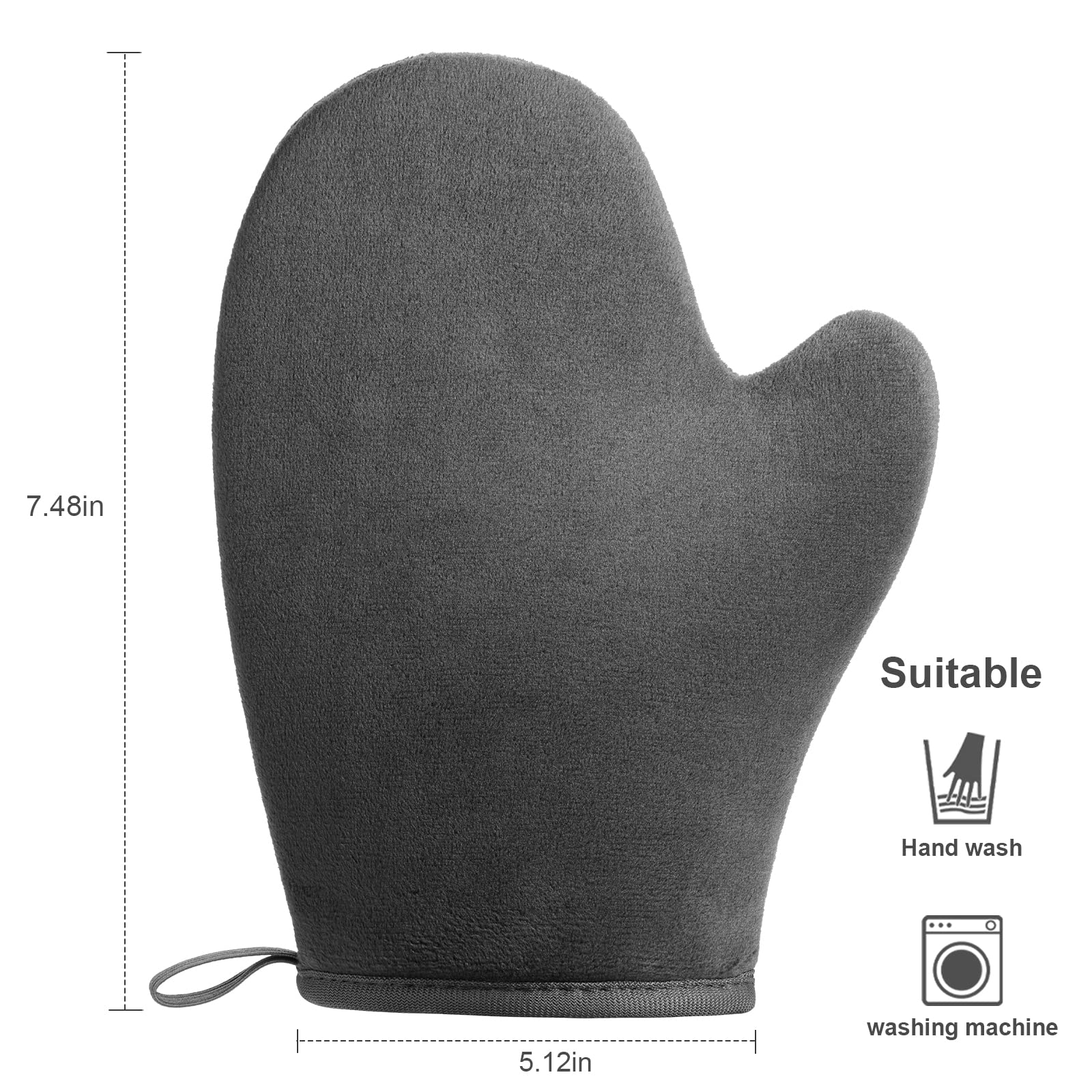 CeleCily Self Tanning Mitt Applicator, Self Tanner Mitt Applicator, Tanning Mitts Self Tanner Applicator, Self Tanning Glove for Self Tan Mitt Applicator, Sunless Tanner Mitt Tan Mit Self Tanner Glove