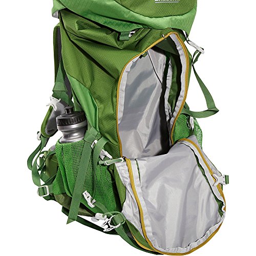 Gregory Mountain Products Wander 50 Liter Kid's Overnight Hiking Backpack, Fiery Red, one size