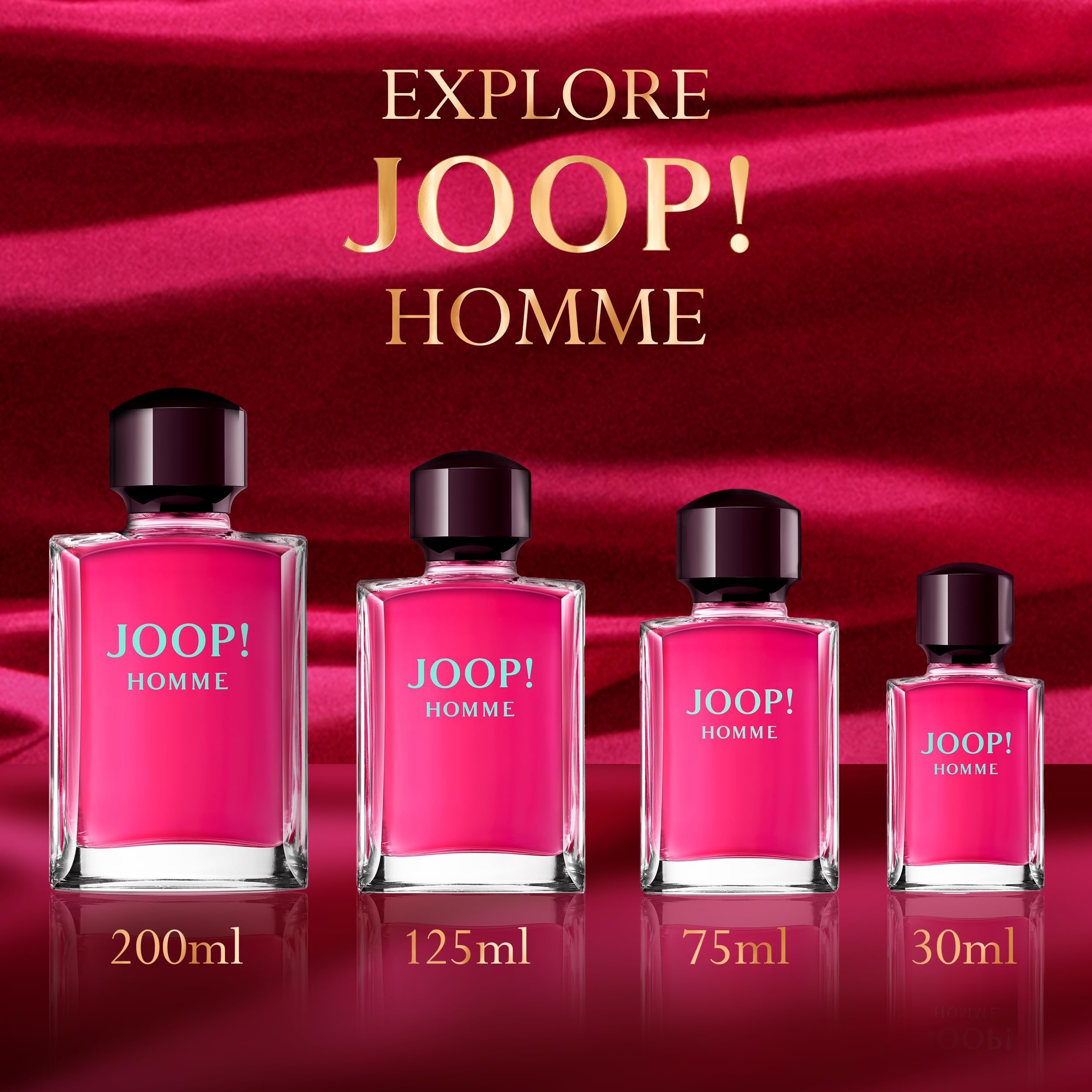 JOOP! HOMME After Shave for Men β With Notes of Cinnamon, Jasmine, Vanilla & Sandalwood β 2.5 fl oz.