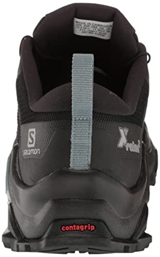 Salomon mens X Raise 2 Climbing Shoe, Black/Black/Trooper, 11 US