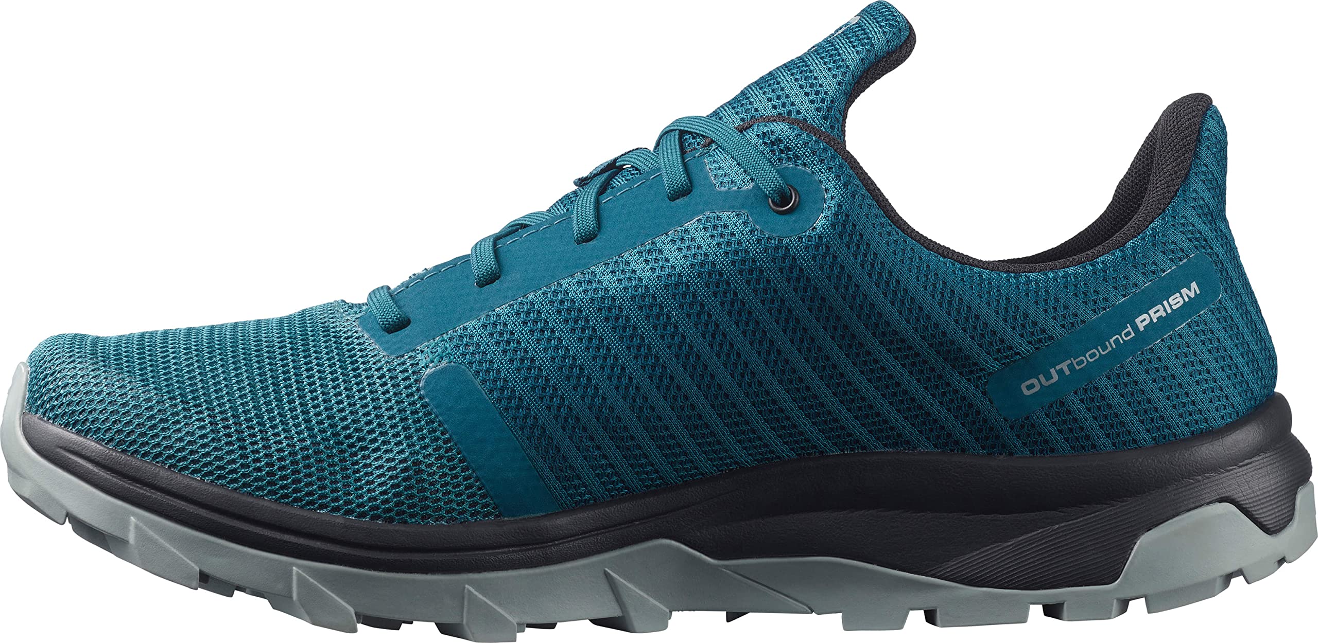 Salomon Outbound Prism Gore-TEX Hiking Shoes for Men Climbing, Legion Blue/Mallard Blue/Monument, 10.5