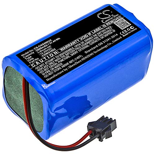 Cameron Sino New Replacement Battery Fit for CECOTEC Conga 1090, Conga 1190, Conga 950, Conga 990, Excellence, Excellence 990(2600mAh / 37.44Wh)