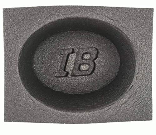Installbay - Acoustic Speaker Baffles 6x8 Inch Oval Standard - Pair (IBBAF68)