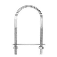 Mintcraft Lr344 Steel U-bolt, Zinc-plated, 5/16"x1-3/8"x4" (Pack of 10)