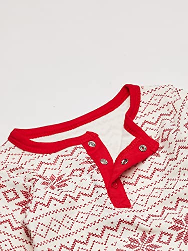Hudson Baby Unisex Baby Cotton Sleep and Play, Reindeer, 0-3 Months