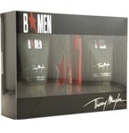 B MEN by Thierry Mugler SET-EDT TRAVEL SPRAY .5 OZ & ONE REFILL .5 OZ & HAIR & BODY SHAMPOO 1.7 OZ & AFTERSHAVE GEL 1.7 OZ for Men
