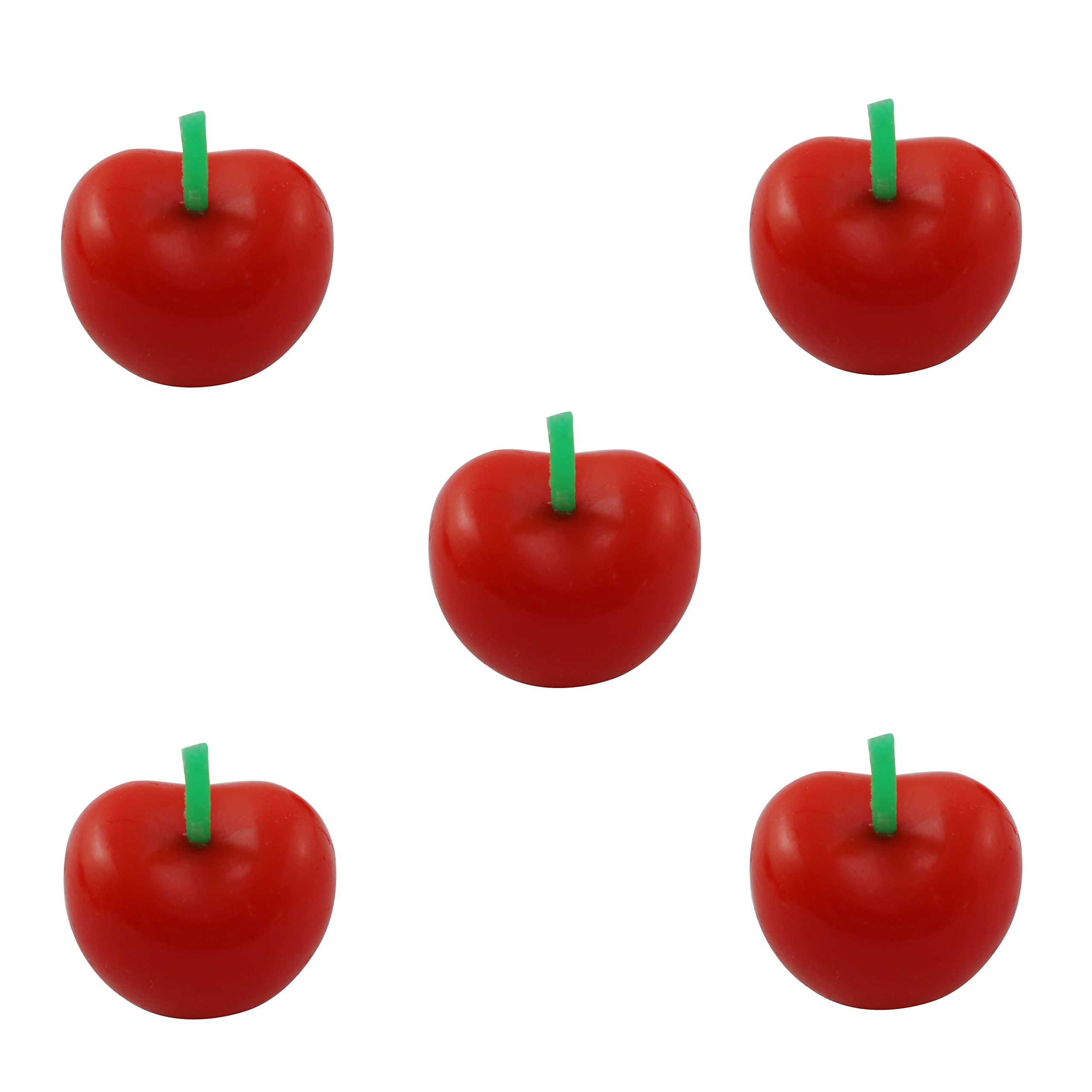 XGNG 2Box 10PCS Sweet Fruit Aroma Soy Wax Decorative Candle Cherries Shaped Scented Candle for Birthday Gift Table Photo