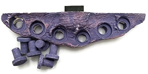 Oceans Wonders MAG Rock 6.0 Magnetic Coral Frag Rack Plug Holder with 6 Plugs
