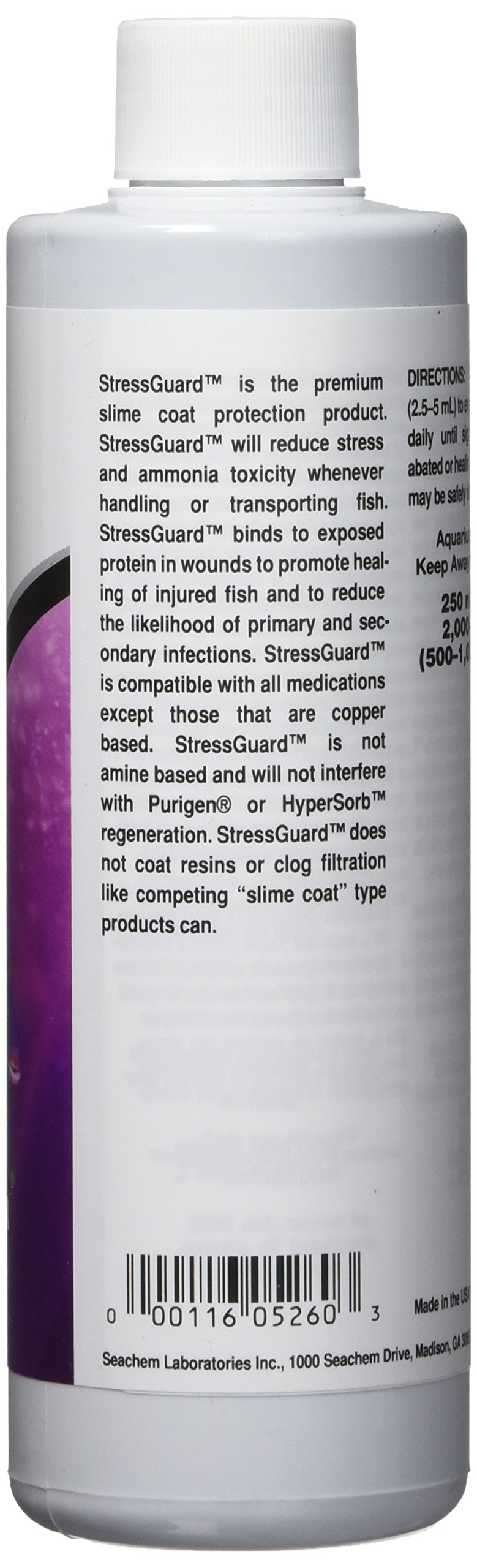 Seachem StressGuard Slime Coat Protection - Stress and Toxic Ammonia Reducer 250 ml