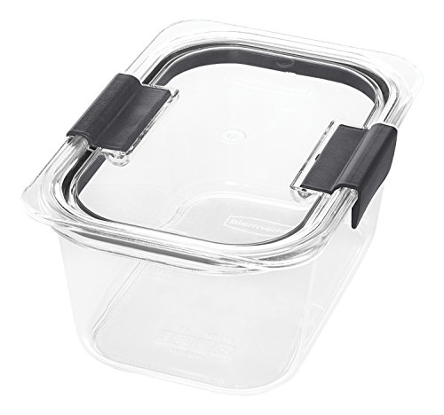 Rubbermaid Brilliance Food Storage Container, Salad and Snack Lunch Combo Kit, Clear, 9 Piece Set 1997843