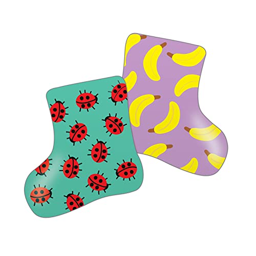 ORCHARD TOYS Moose Smelly Socks Game. Find Matching Pairs of Socks for Your Monsters! for Ages 3-6 and 2-4 Players