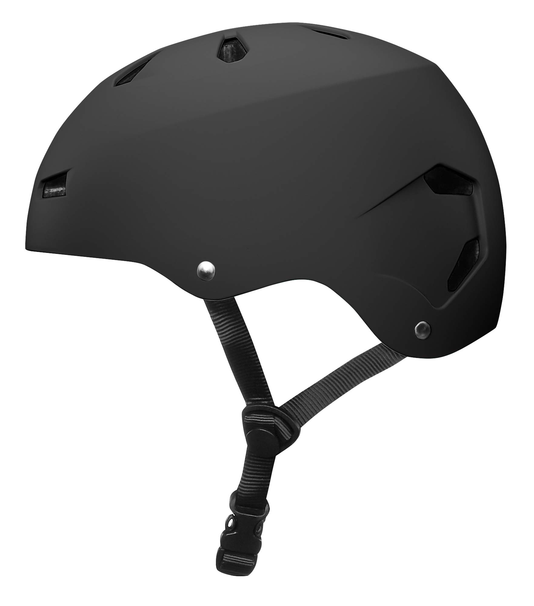 BERN - Summer Team Macon EPS Helmet, Matte Black , Small