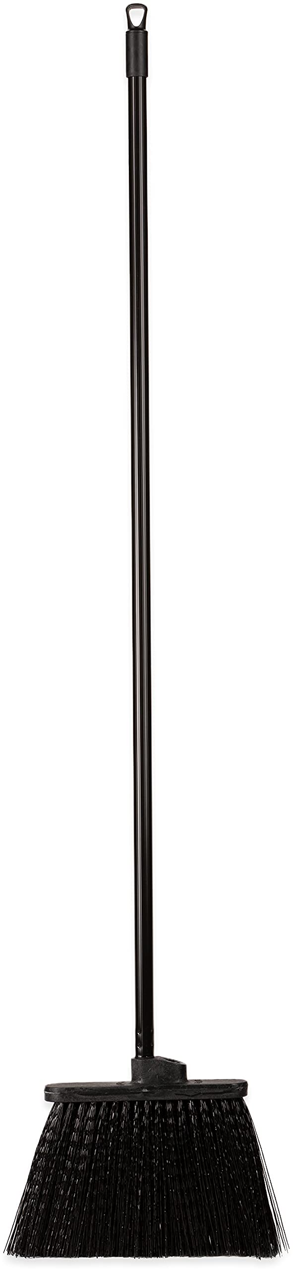 SPARTA 3688403 Flo-Pac Duo Sweep Synthetic Unflagged Warehouse Broom with Metal Handle, 7" Trim x 13" Width Bristle, 48" Overall Length, Black