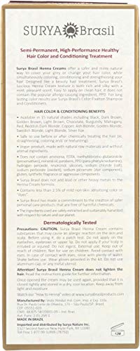 Surya Brasil Products Henna Cream, Mahogany, 2.37 Fluid Ounce
