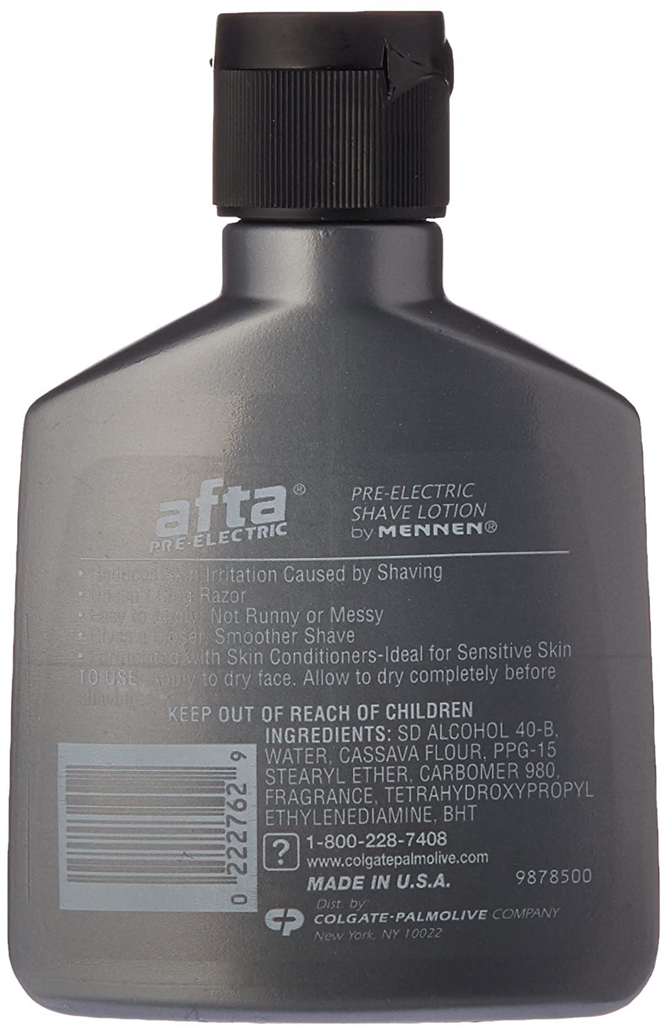 Special Pack of 5 - Mennen AFTA Pre-Electric Shave Lotion Original Scent - 3 oz Bottles