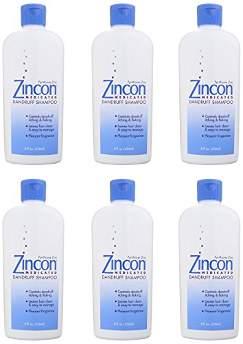 Special pack of 6 MEDTECH ZINCON SHAMPOO 8 oz