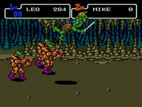 Teenage Mutant Ninja Turtles: The Hyperstone Heist β (Sega Genesis / MegaDrive) β Reproduction Video Game Cartridge with Box and Manual