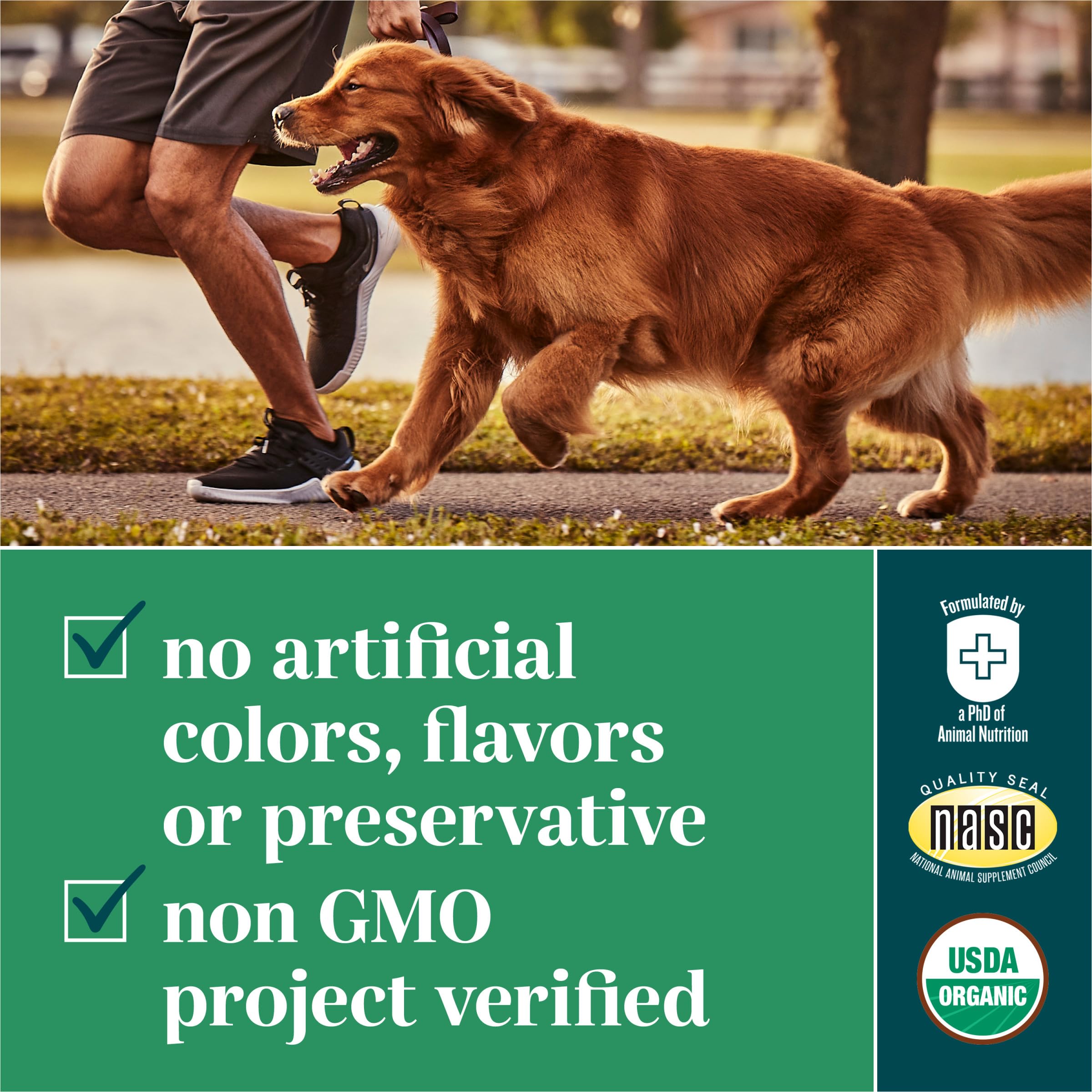 EverRoot Dog Supplements Powered by Purina Immunity Chewable Tablet with Spirulina and Antioxidants - 3.6 oz. Canister