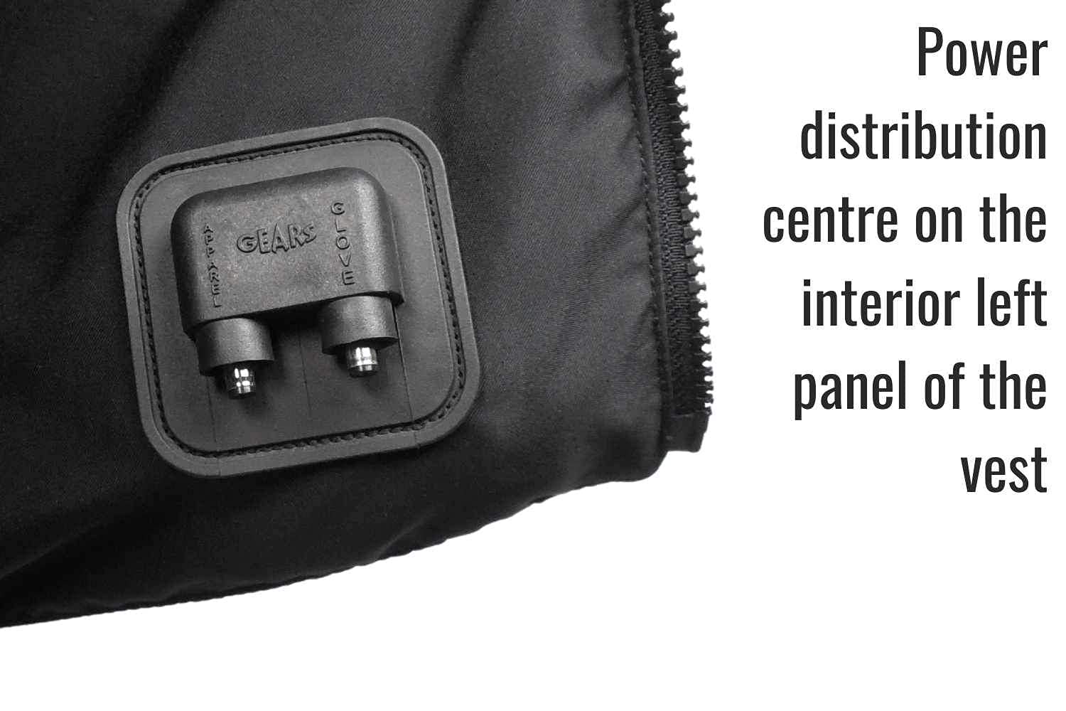 GEARS Gen-X3 Heated Vest Liner + Single Switch Cord COMBO | For Outdoor Powersports, Motorcycle, Snowmobile, and ATV (36)