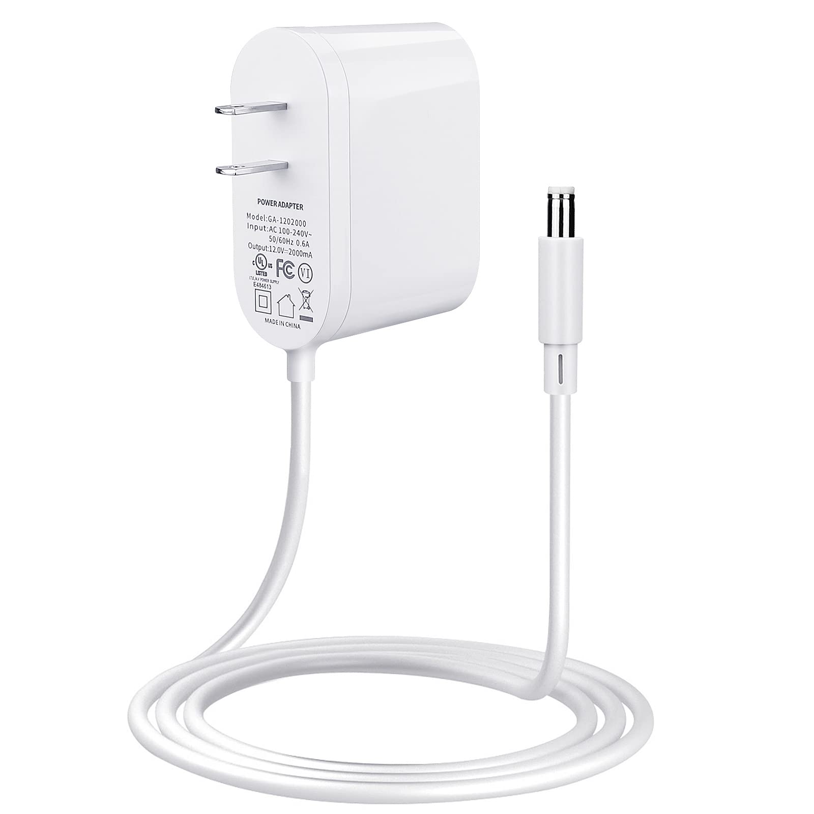Charger Replacement for Spectra S1 S2 Breast Pump, 12V Power Adapter Cord