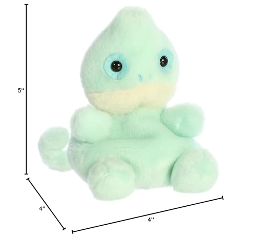 Aurora® Adorable Palm Pals™ Change Chameleon™ Stuffed Animal - Pocket-Sized Fun - On-The-Go Play - Green 5 Inches