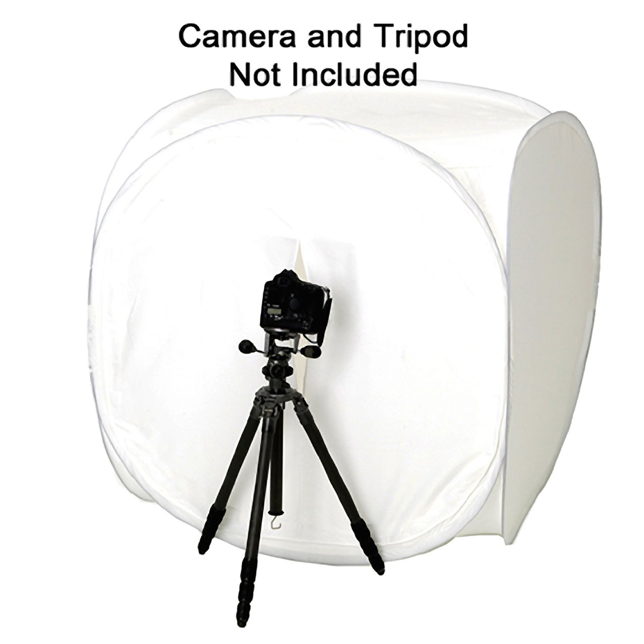 Square Perfect 60 Inch Light Tent Photo Cube Softbox with 4 Colored Backgrounds