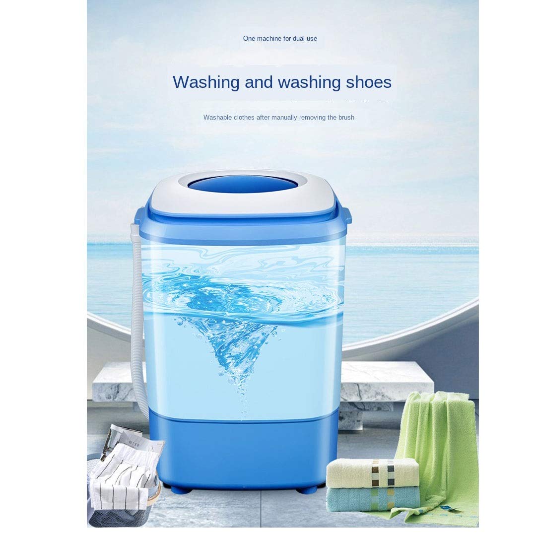 BHVXW Small Household Laundry Wash Shoes Machine Three Washing Machine This Product Has Shoe Washing with Laundry Easily Convert Function