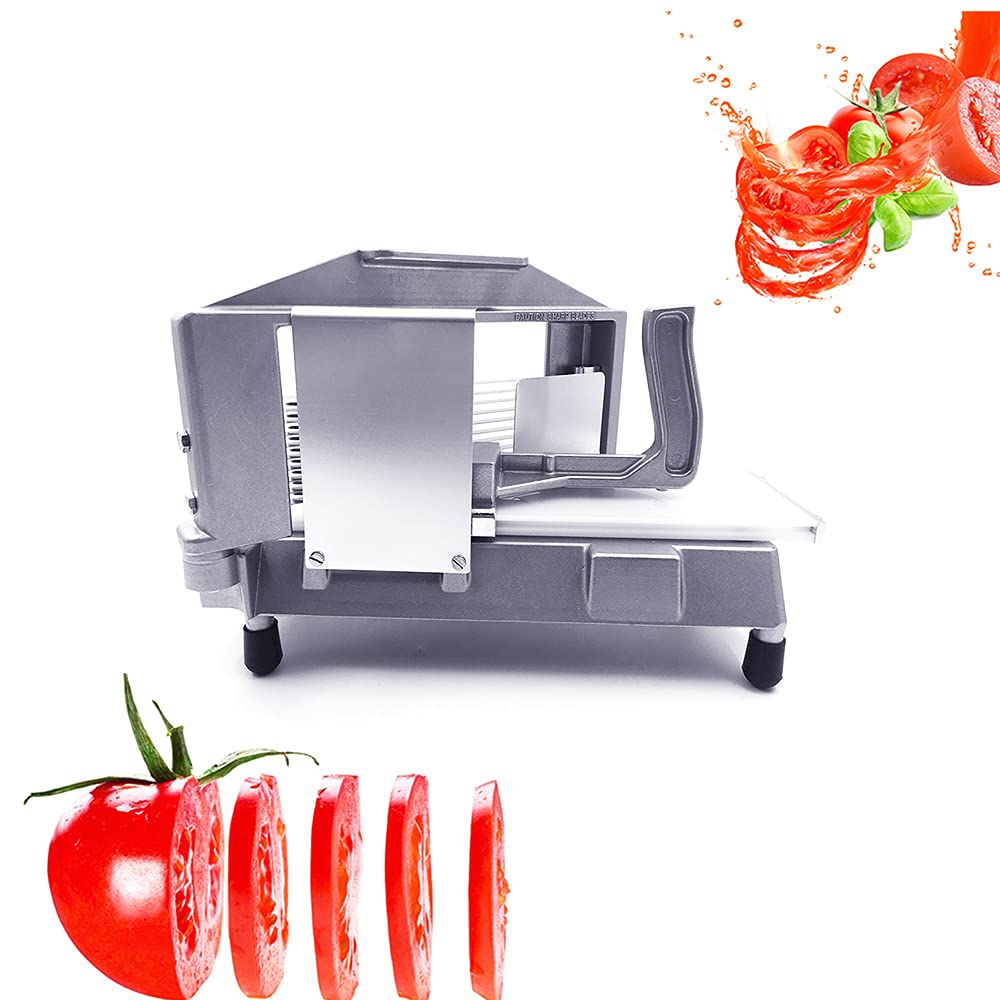 Botiliceer Commercial Tomato Slicer 1/4 Inch Heavy Duty Tomato Cutter for Restaurant or Home Use