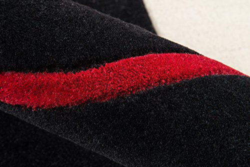 Momeni Rugs Delhi Collection Area Rug, 5' x 8', Black