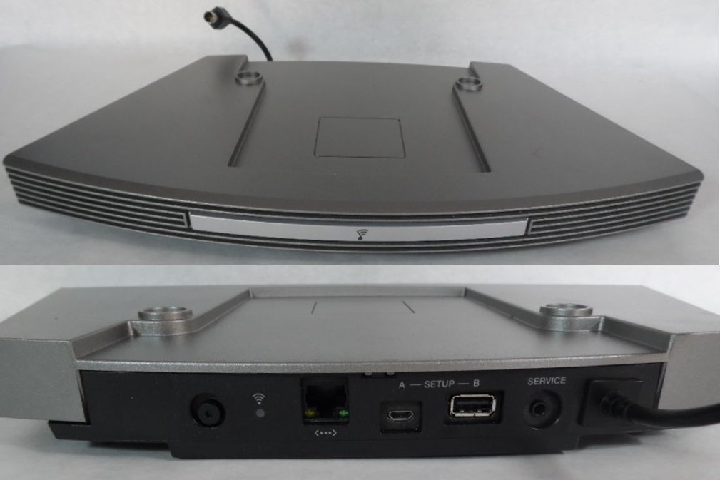 Bose Wave WiFi SoundTouch Pedestal Model 412534 Titanium Silver for Bose Wave Music System III