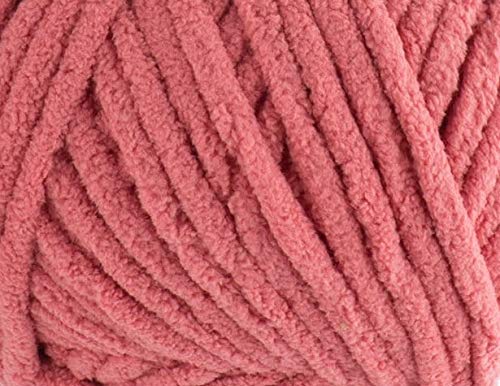Bernat Blanket Yarn - Big Ball (10.5 oz) - 2 Pack with Pattern Cards in Color (Terracotta Rose)