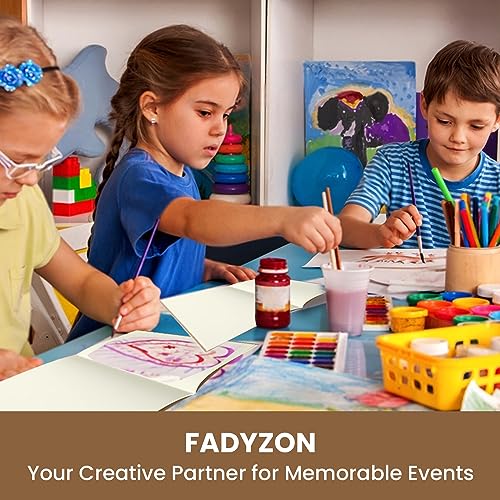 Fadyzon 1857 Sketchbook Bulk - 12 Pack, 64 Pages - A5 Plain Notebooks Set with 1 PVC folder and thick sheets (100 GSM) - Unlined soft cover Journals for Women, Girls, Men, and Kids. Travelers' Choice.